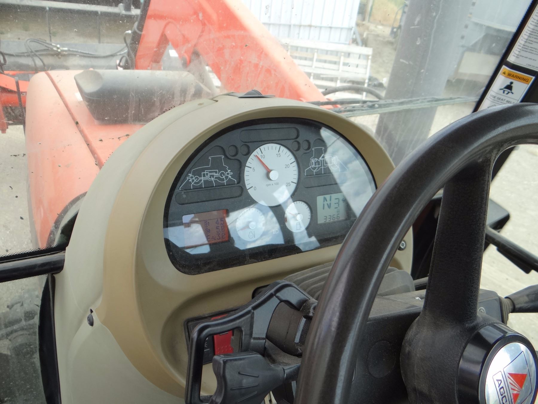 2006 AGCO RT150 tractor, MFWD, 150 hp