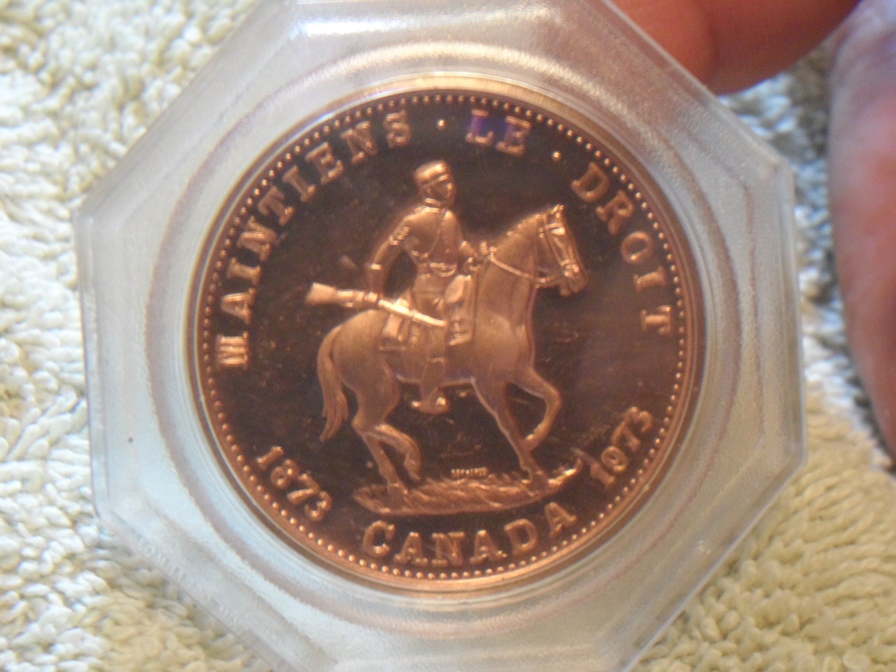1973 RCMP Centennial Medallion - Schmalz Auctions