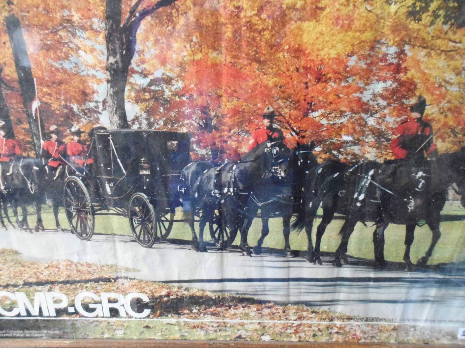 Original RCMP poster, Slate Landau Escort - Schmalz Auctions