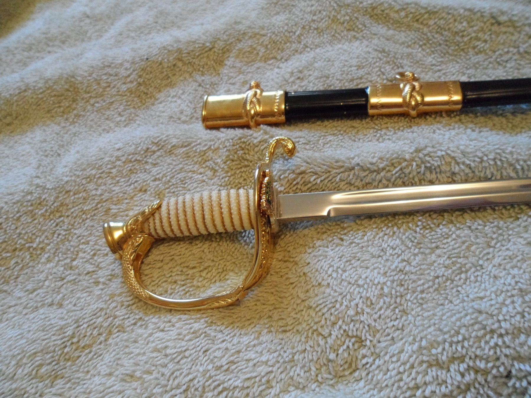 RCMP logo letter opener sword - Schmalz Auctions