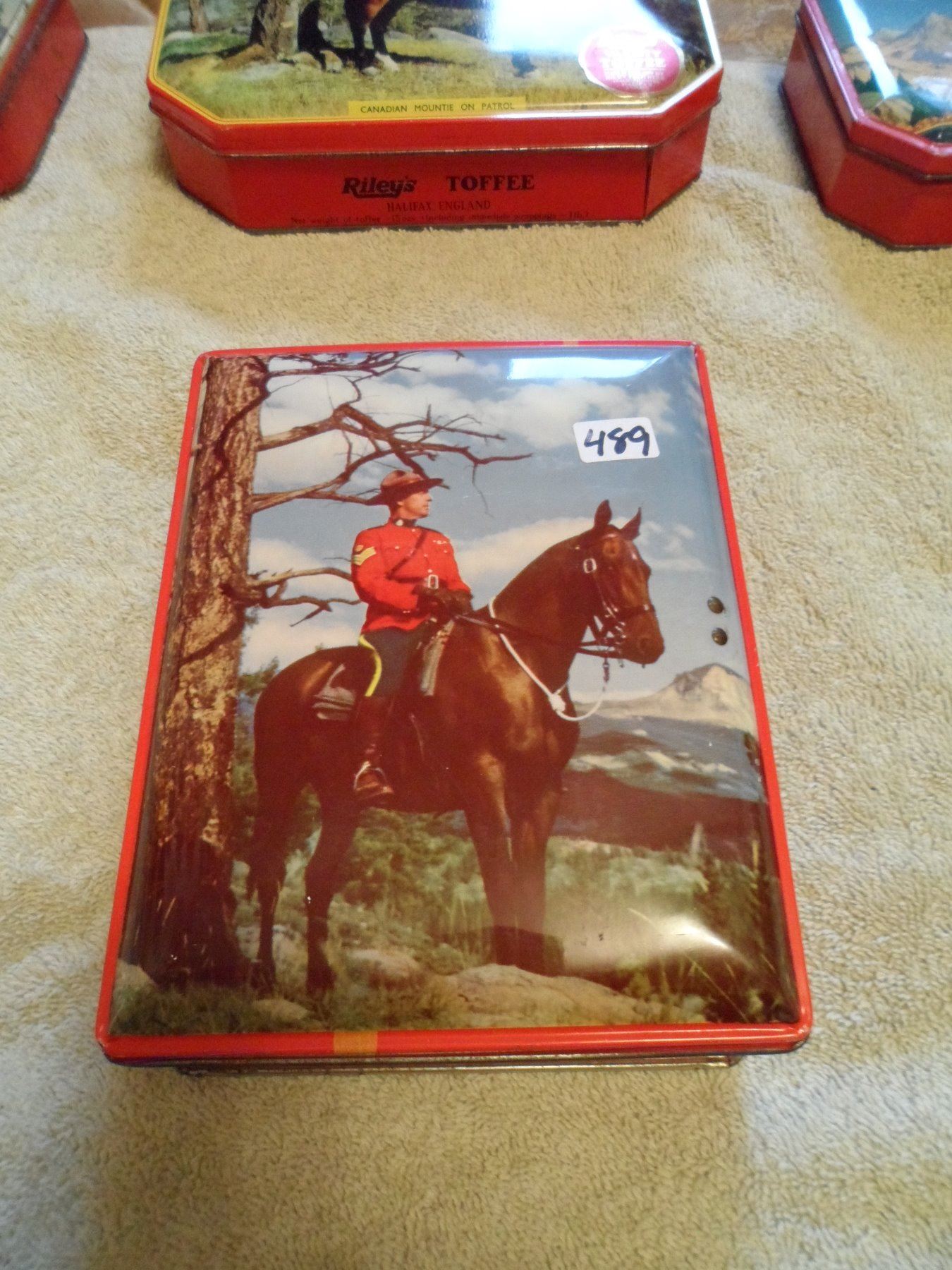 RARE RCMP tin