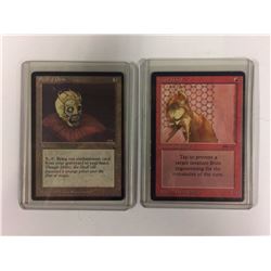 MAGIC THE GATHERING TRADING CARDS (SKULL OF ORM & HURR JACKAL)
