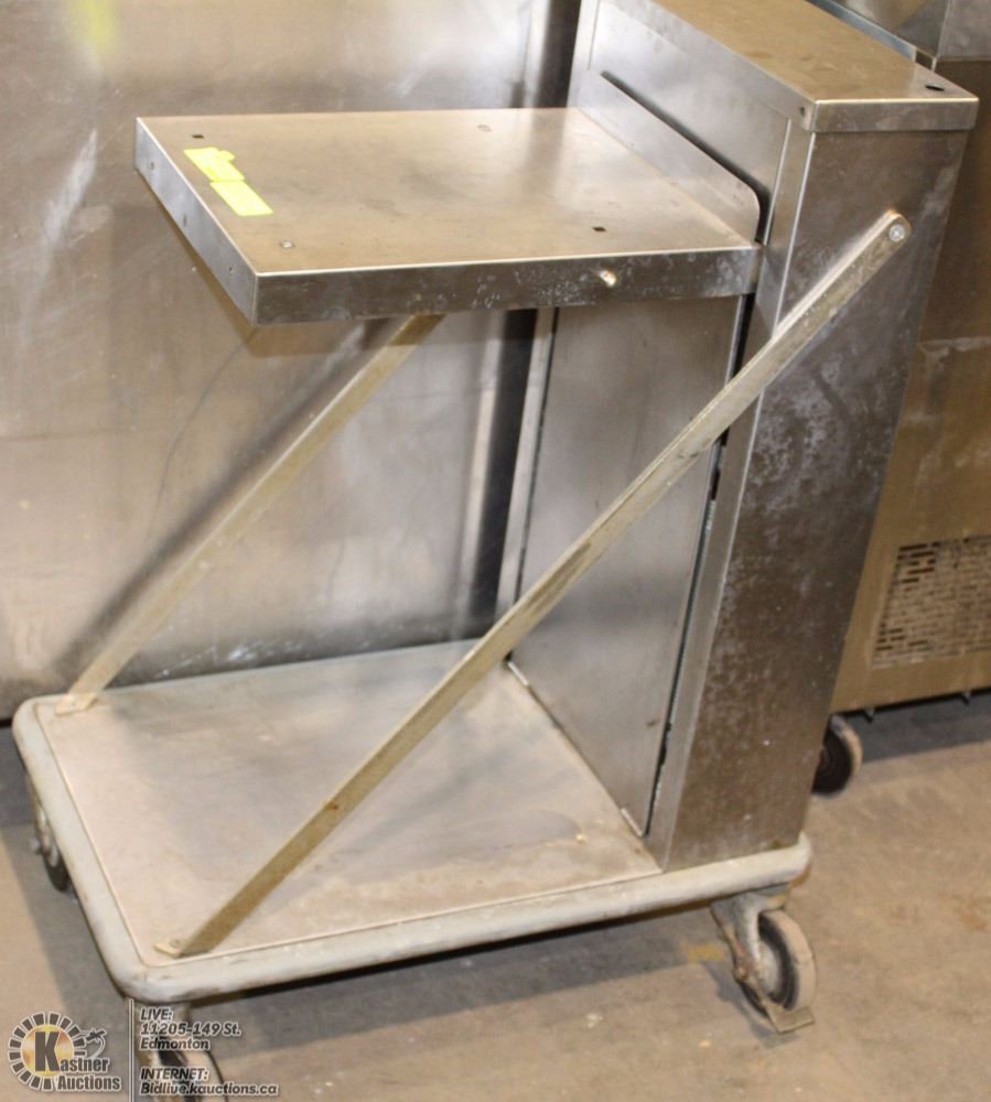 SPRING LOADED TRAY STAND (CAFETERIA STYLE)