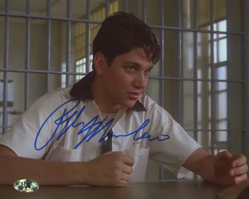 Ralph Macchio Signed My Cousin Vinny 8x10 Photo Mab Hologram