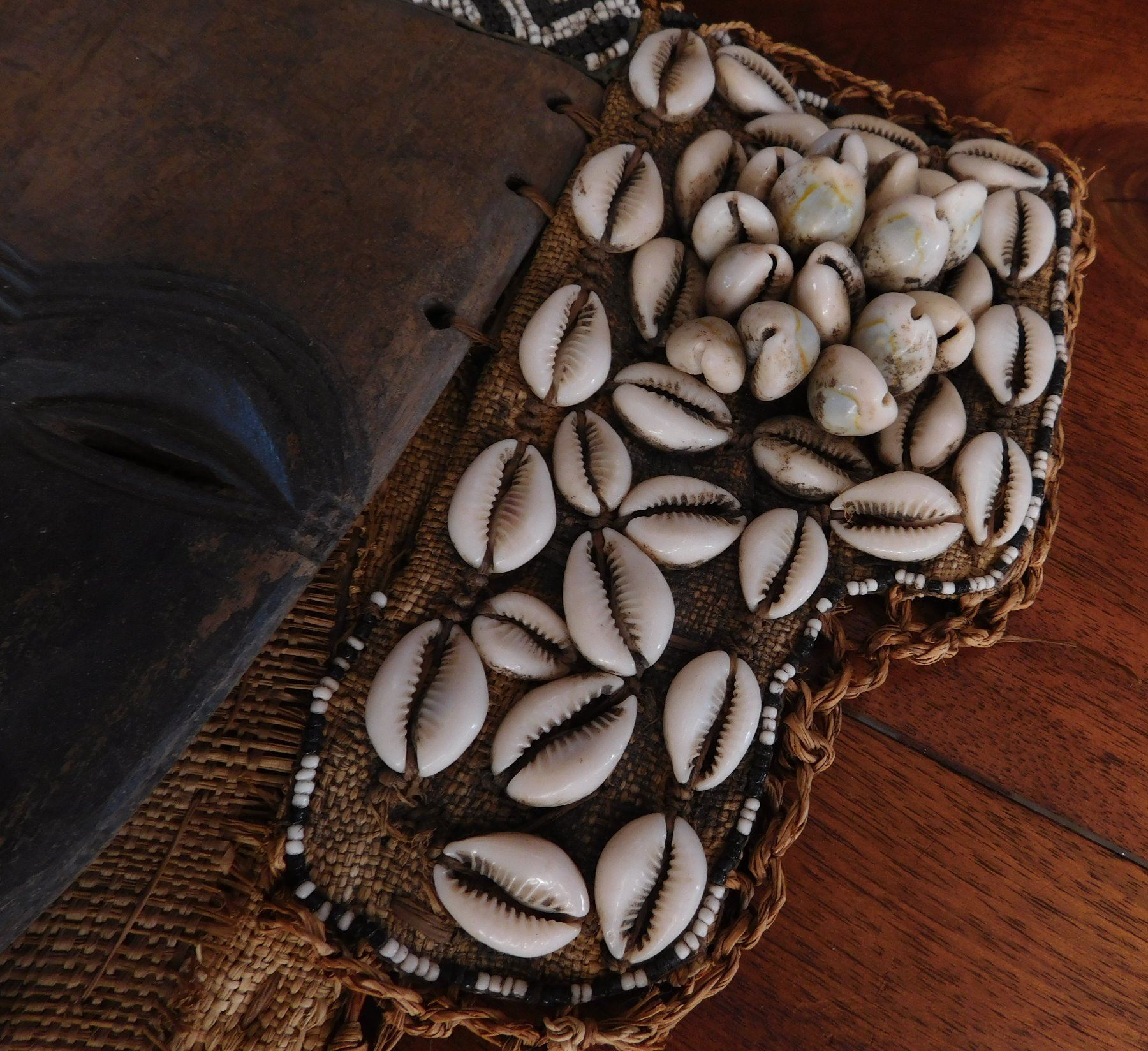 Bassa Cowrie Shell Mask