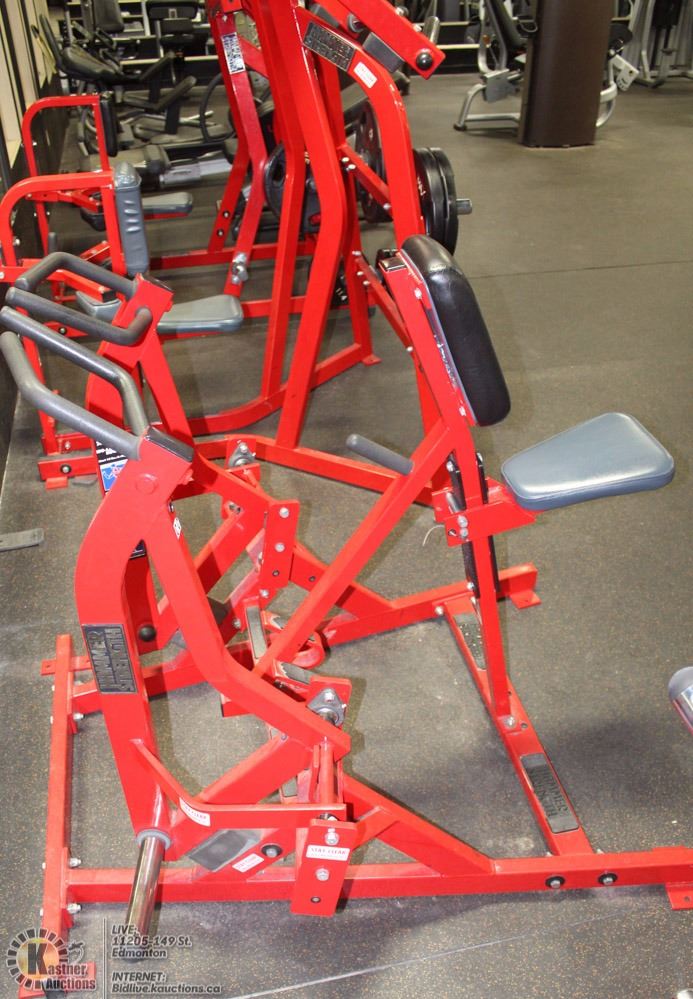 HAMMER STRENGTH ISO-LATERAL ROW MACHINE