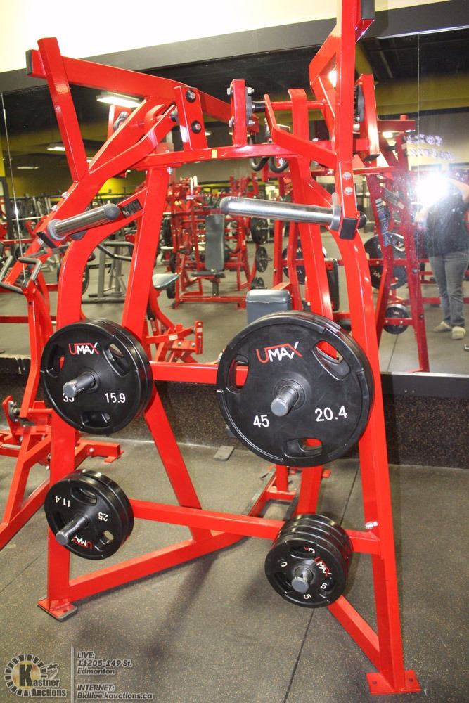 HAMMER STRENGTH ISO-LATERAL HIGH ROW MACHINE