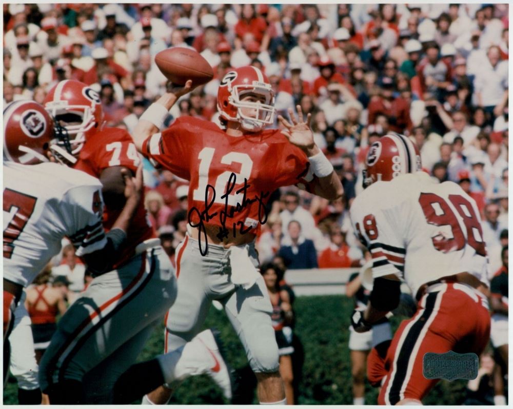 John Lastinger Signed Georgia Bulldogs 8x10 Photo (Radtke COA)
