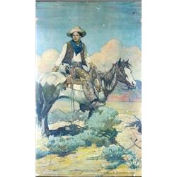 Vintage Colt Firearms Framed Poster