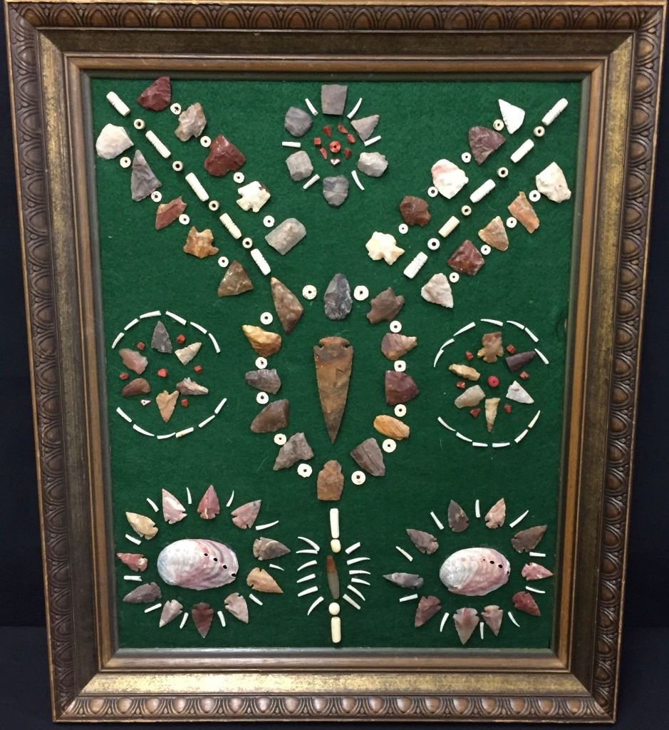 Framed Artifacts Display