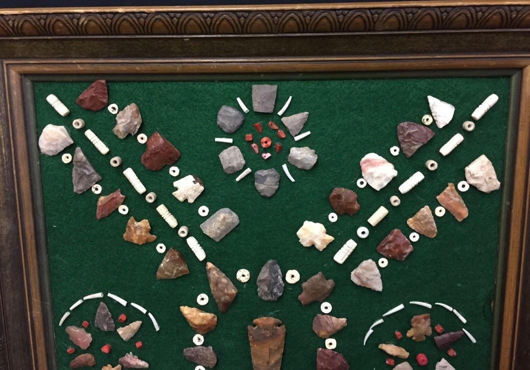 Framed Artifacts Display