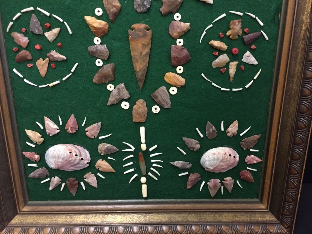 Framed Artifacts Display