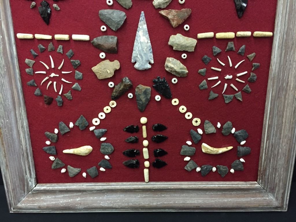 Framed Artifacts Display