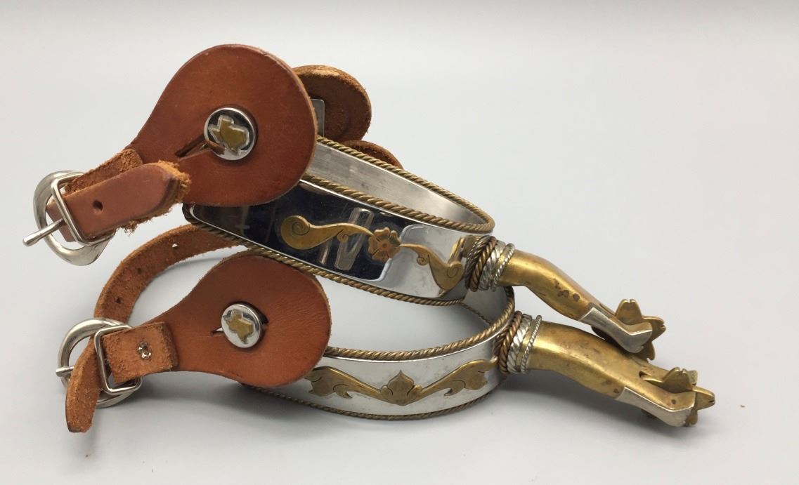 Texas Prison Made Spurs - Unusual