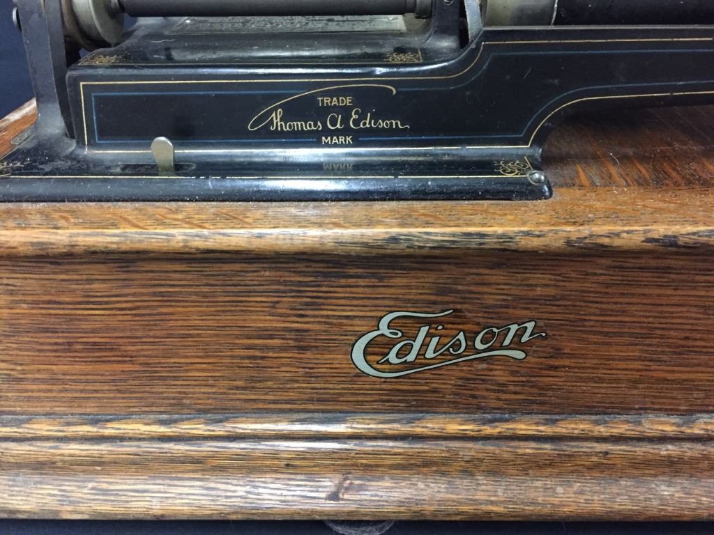 Antique Thomas Edison Phonograph