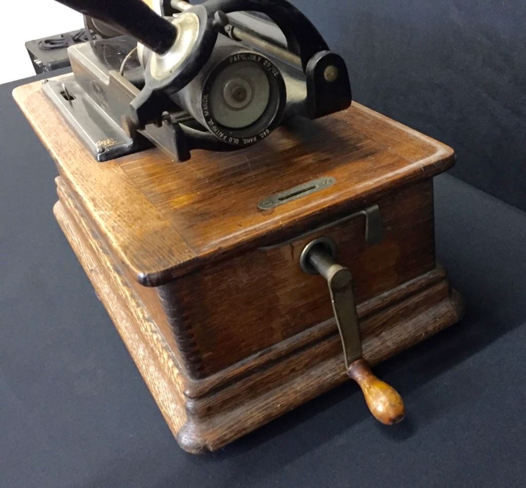 Antique Thomas Edison Phonograph