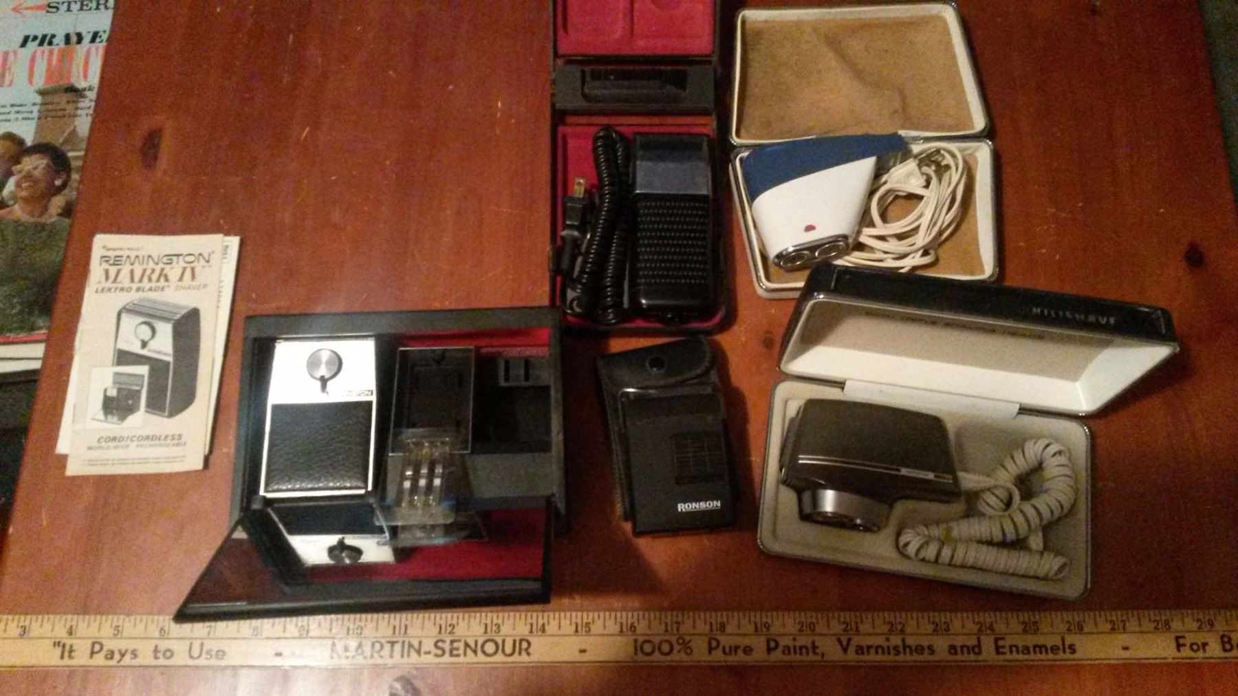 Vintage Electric Shavers