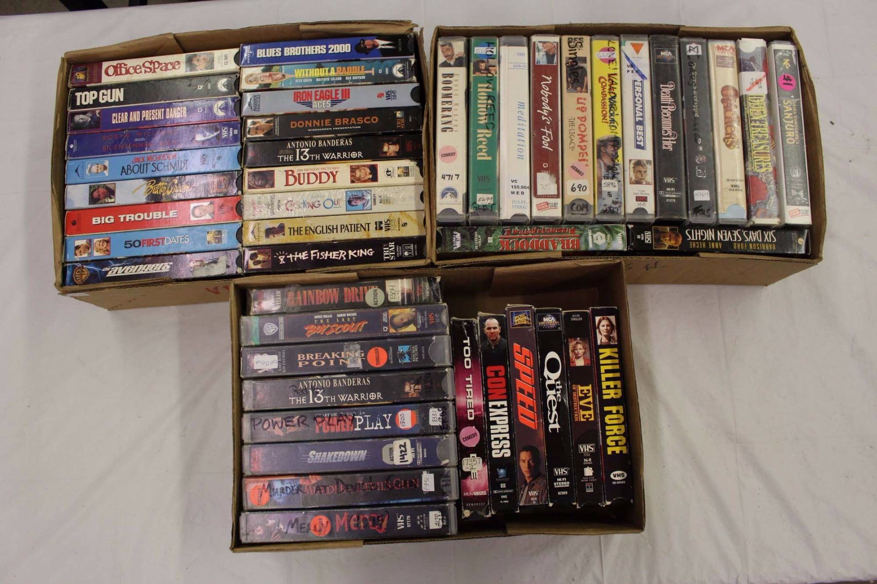 Lot of VHS Movies