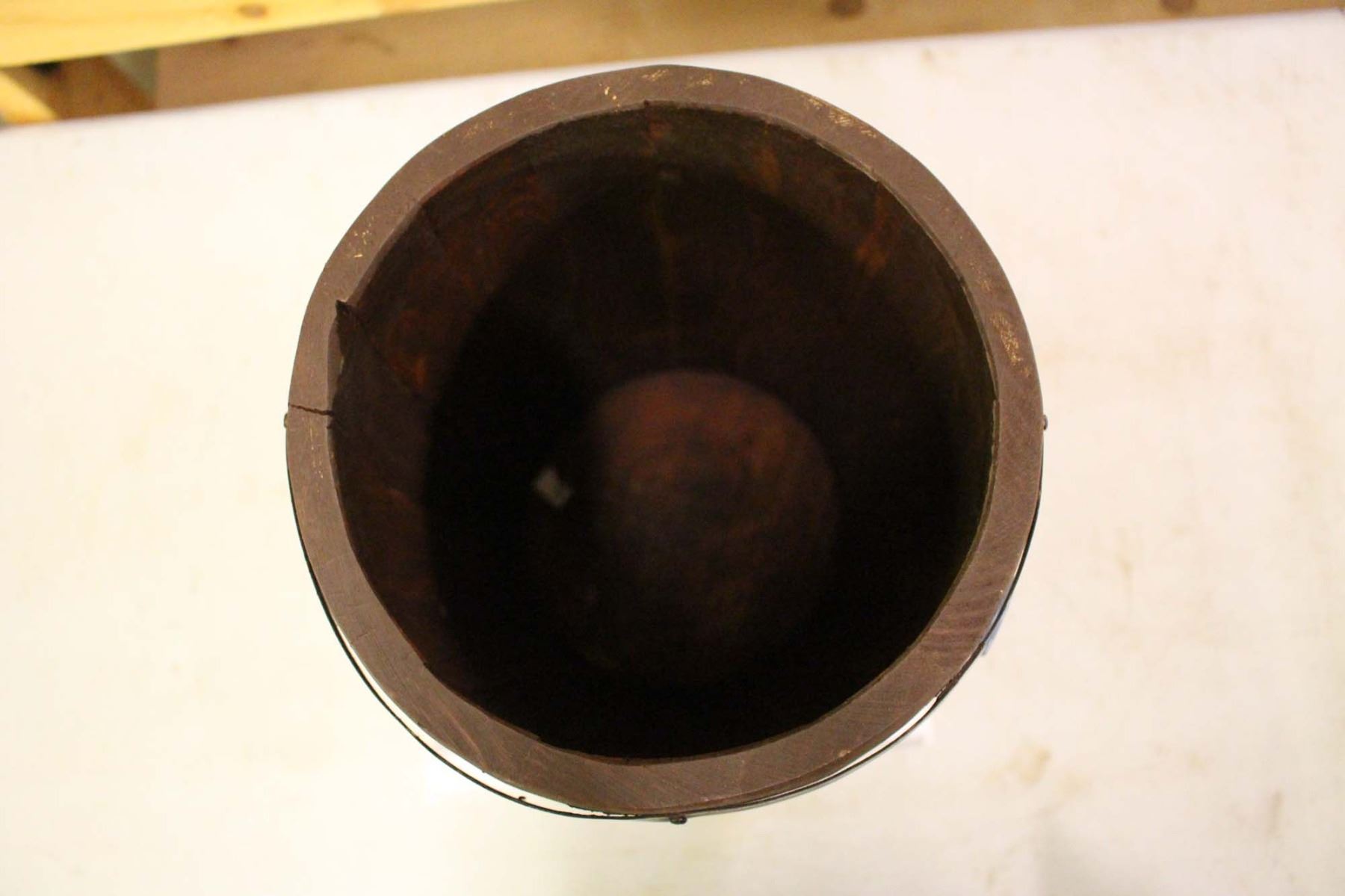 Small Wooden Barrel
