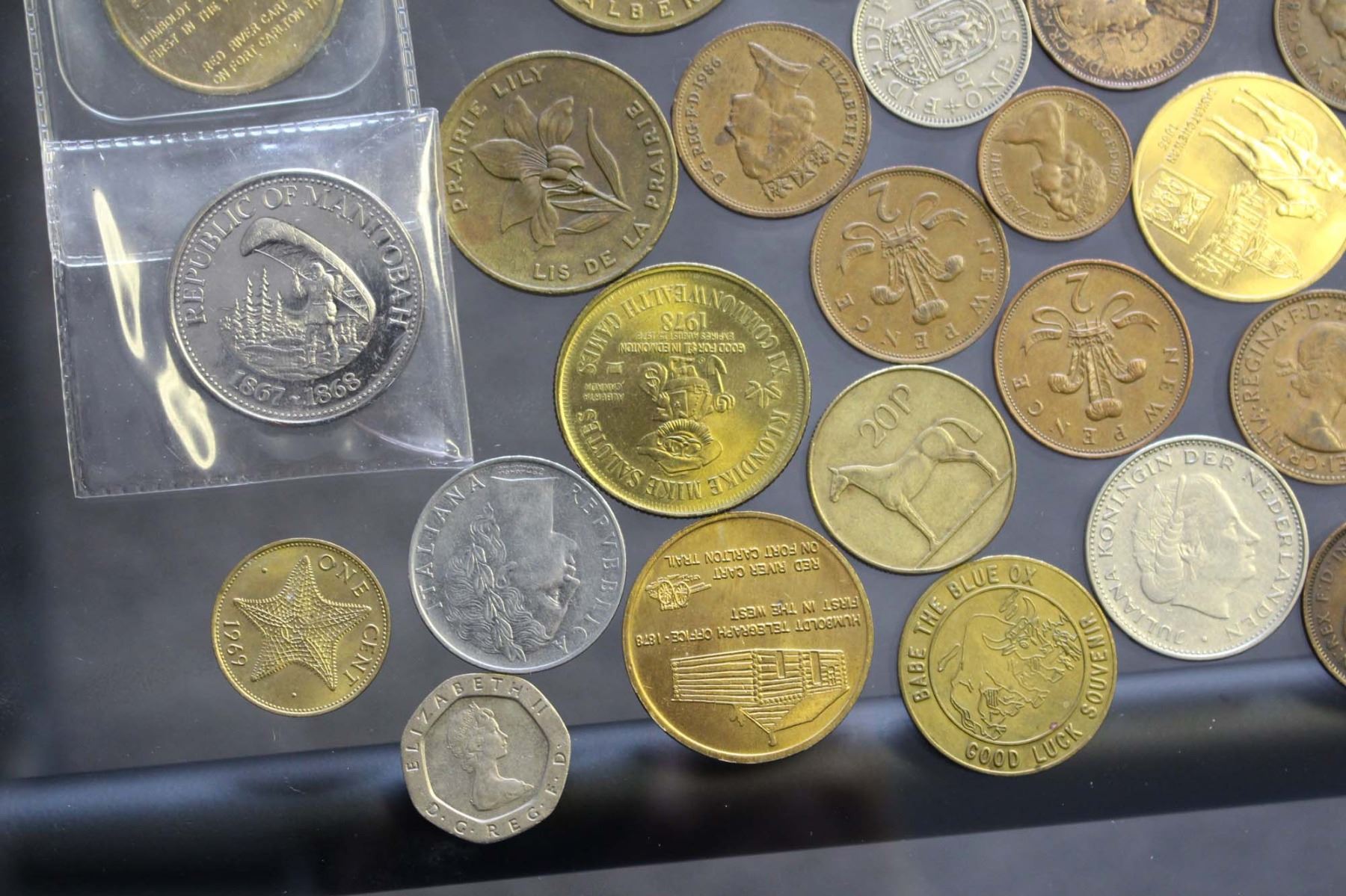 Lot of Misc Coins & Tokens