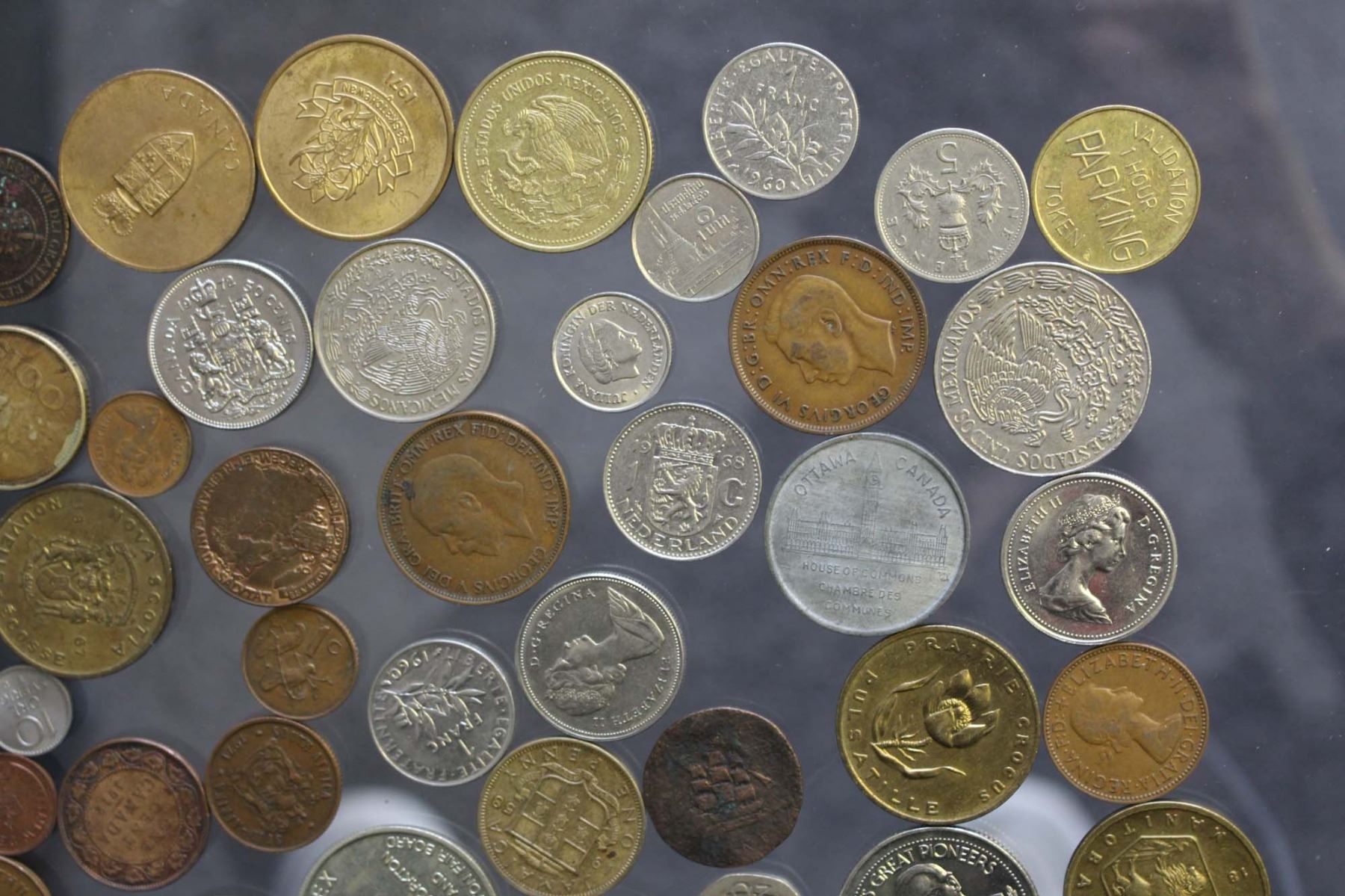 Lot of Misc Coins & Tokens