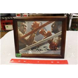 Leon Spinks vs Mohammed Ali – 8” x 10” Photo, Autographed by Leon Spinks