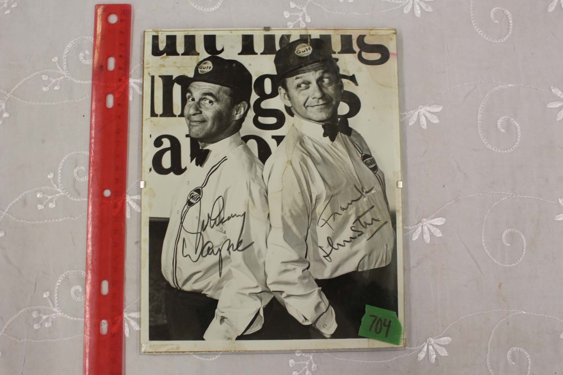 Frank Shuster & Johnny Wayne – Autographed 8” x 10” photo