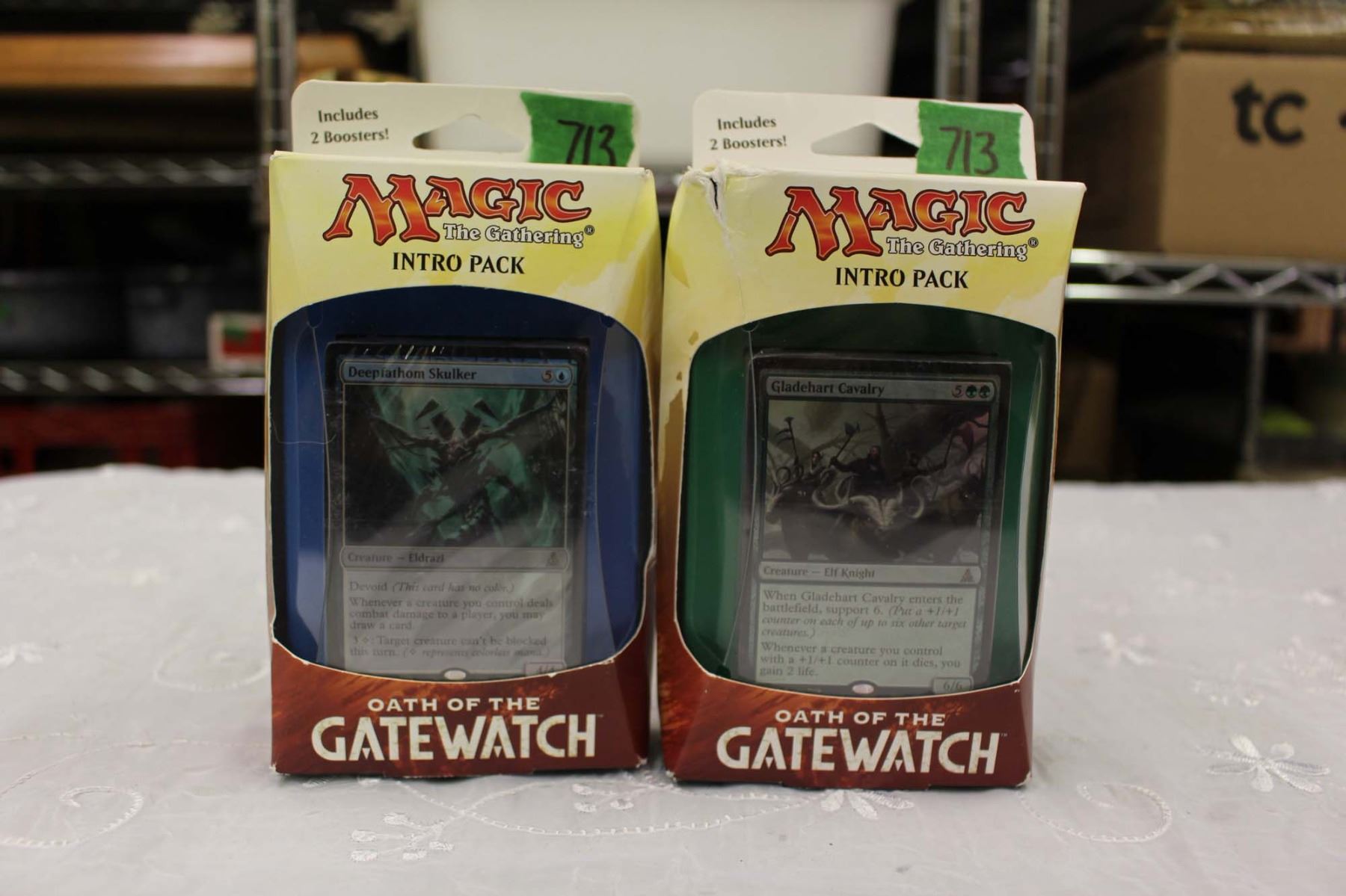 Lot of 2 - Magic the Gathering, Oath of the Gatewatch: Intro Packs