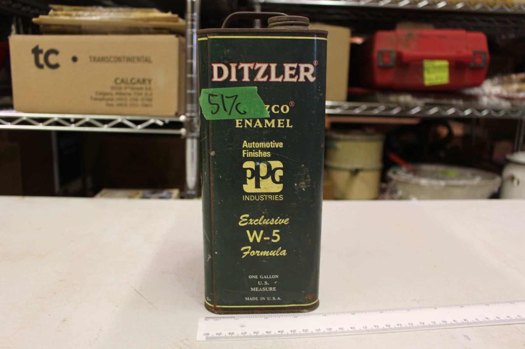 Ditzler Bobcat Enamel Reducer, One Gallon Tin