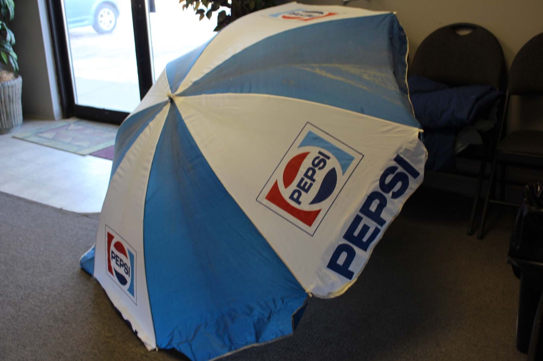Vintage Pepsi Patio Umbrella