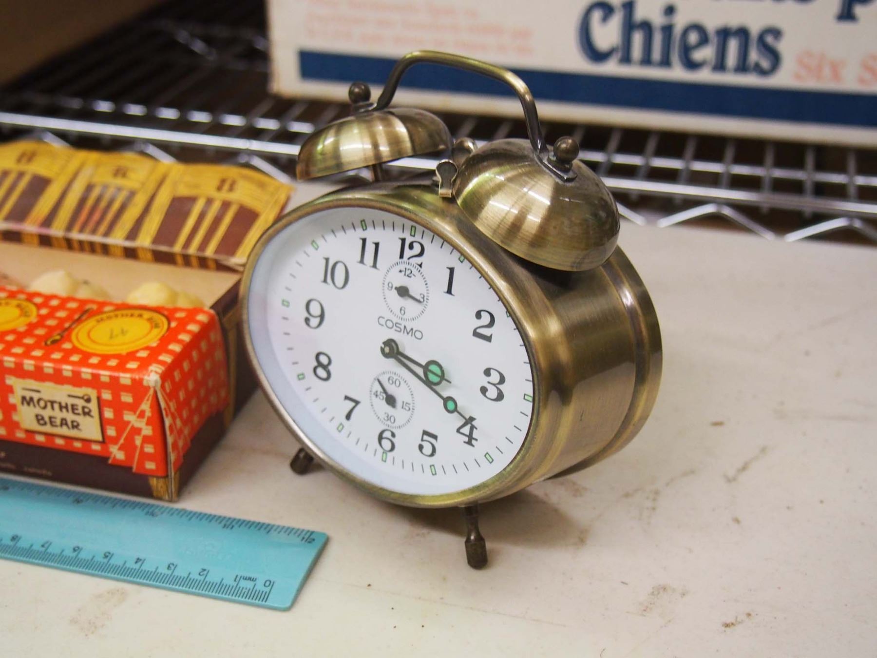 Lot Of Misc. (Bear Soap, Mini Jug, Cosmo Alarm Clock