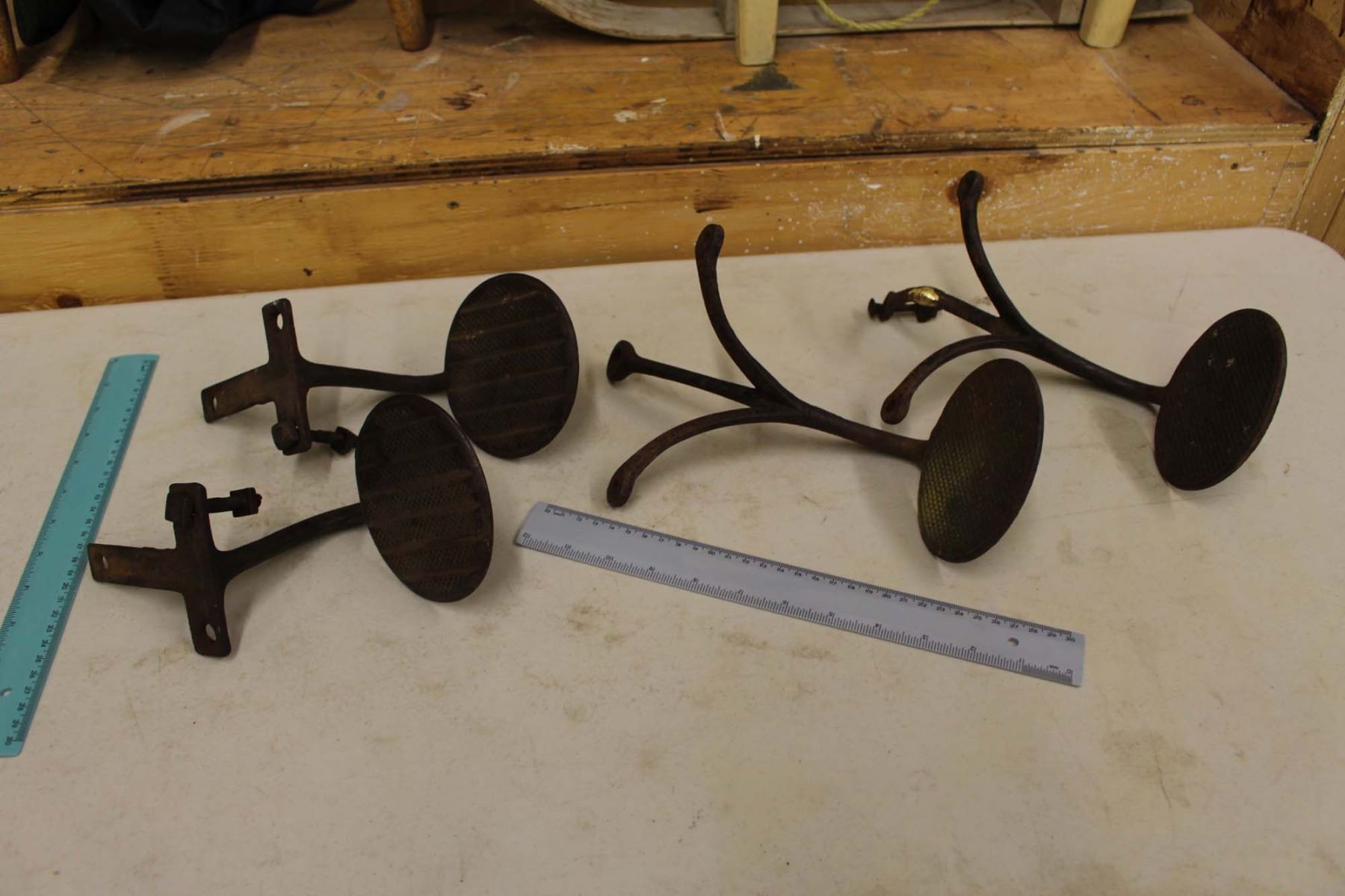 2 Pairs of Vintage Buggy Steps