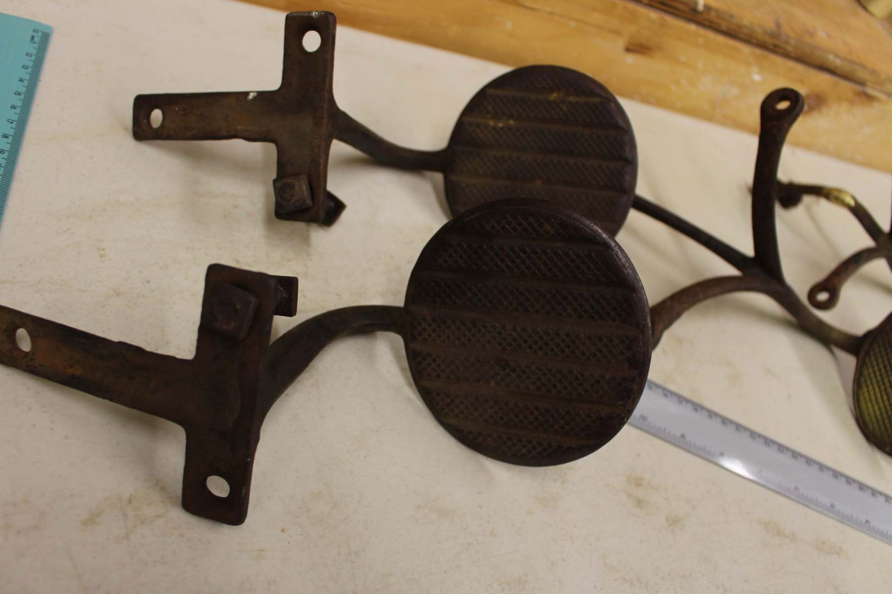 2 Pairs of Vintage Buggy Steps