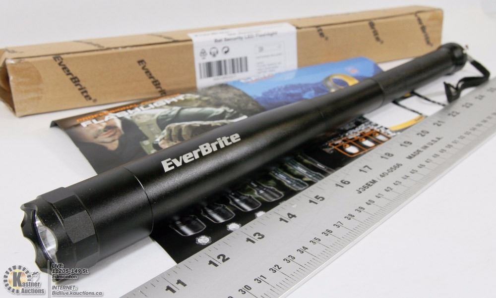 EVERBRITE 4AA ALUMINUM BAT SECURITY LED FLASHLIGHT