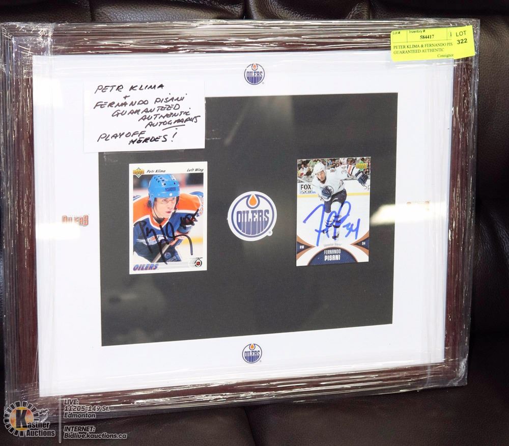 PETER KLIMA & FERNANDO PISANI GUARANTEED AUTHENTIC