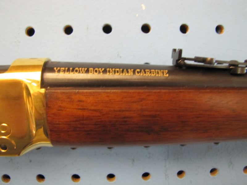 AD-- WINCHESTER YELLOW BOY INDIAN CARBINE COMMEMORATIVE MODEL 94 30-30 ...