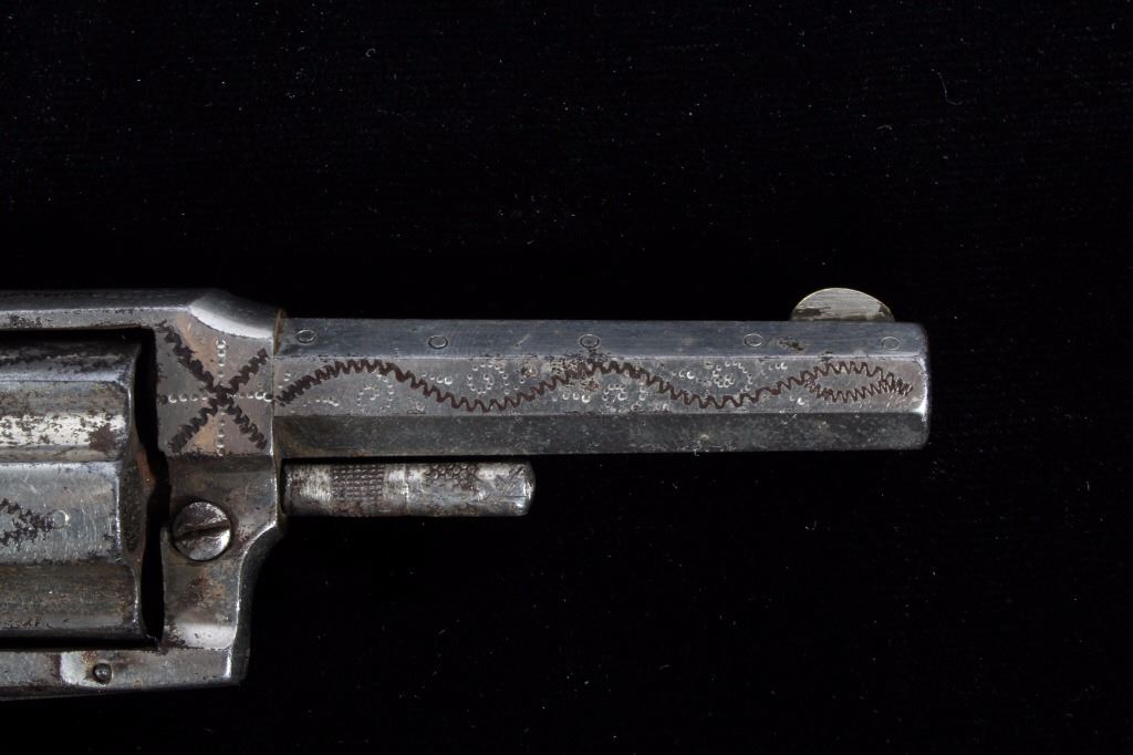 Engraved Lee Arms Co. Red Jacket No.3 .32 Revolver