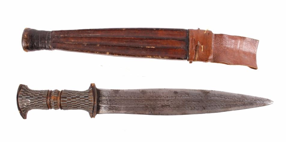 Antique African Sudanese Hausa Tribal Dagger