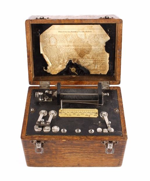 Vintage Medical Quack Therapy Faradic Battery