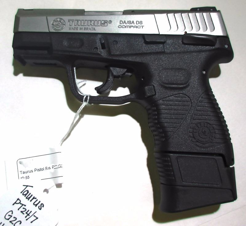 Taurus Pistol PT 24/7 G2C .45 Semi-Auto Pistol.