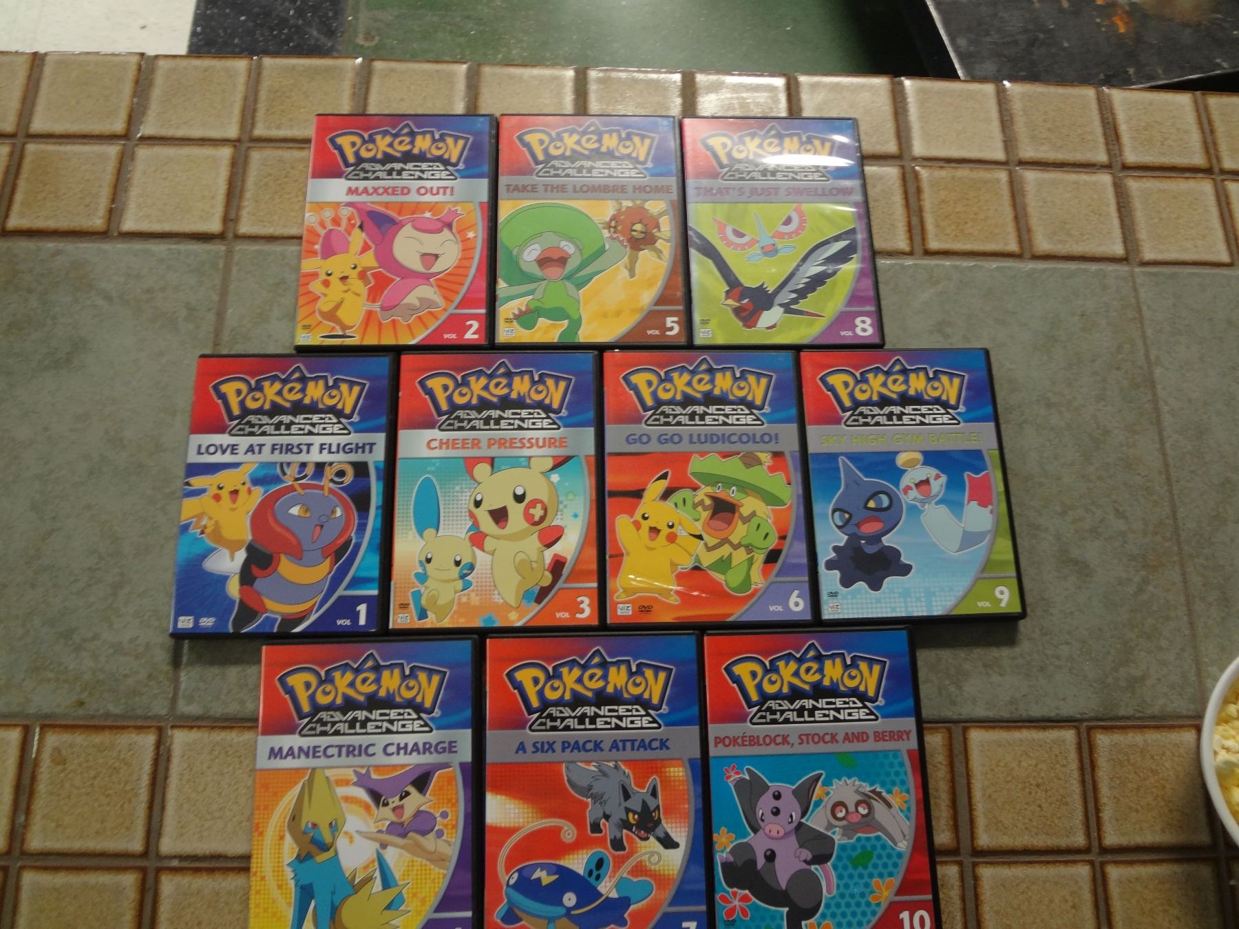 Pokemon Advanced Challenge Volume 1-10