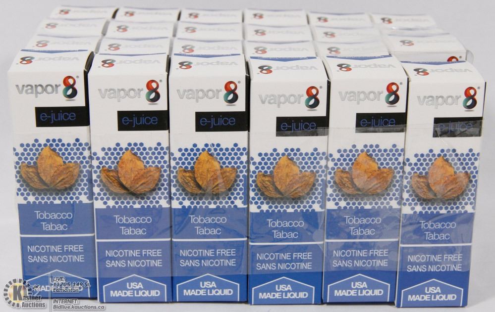 24 E-JUICE VAPOR REFILLS