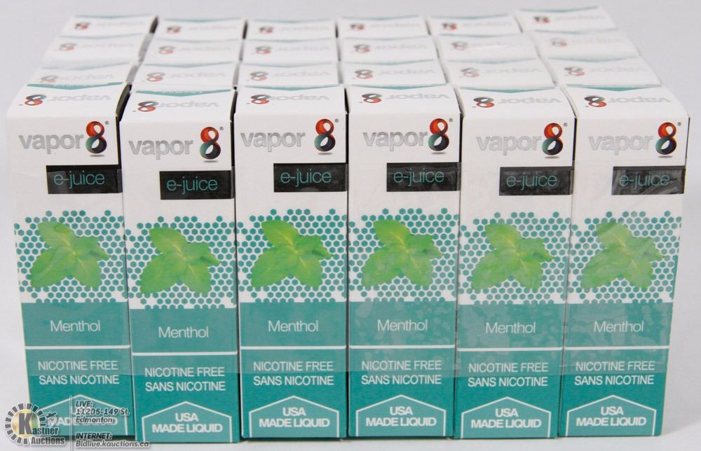 24 E-JUICE VAPOR REFILLS