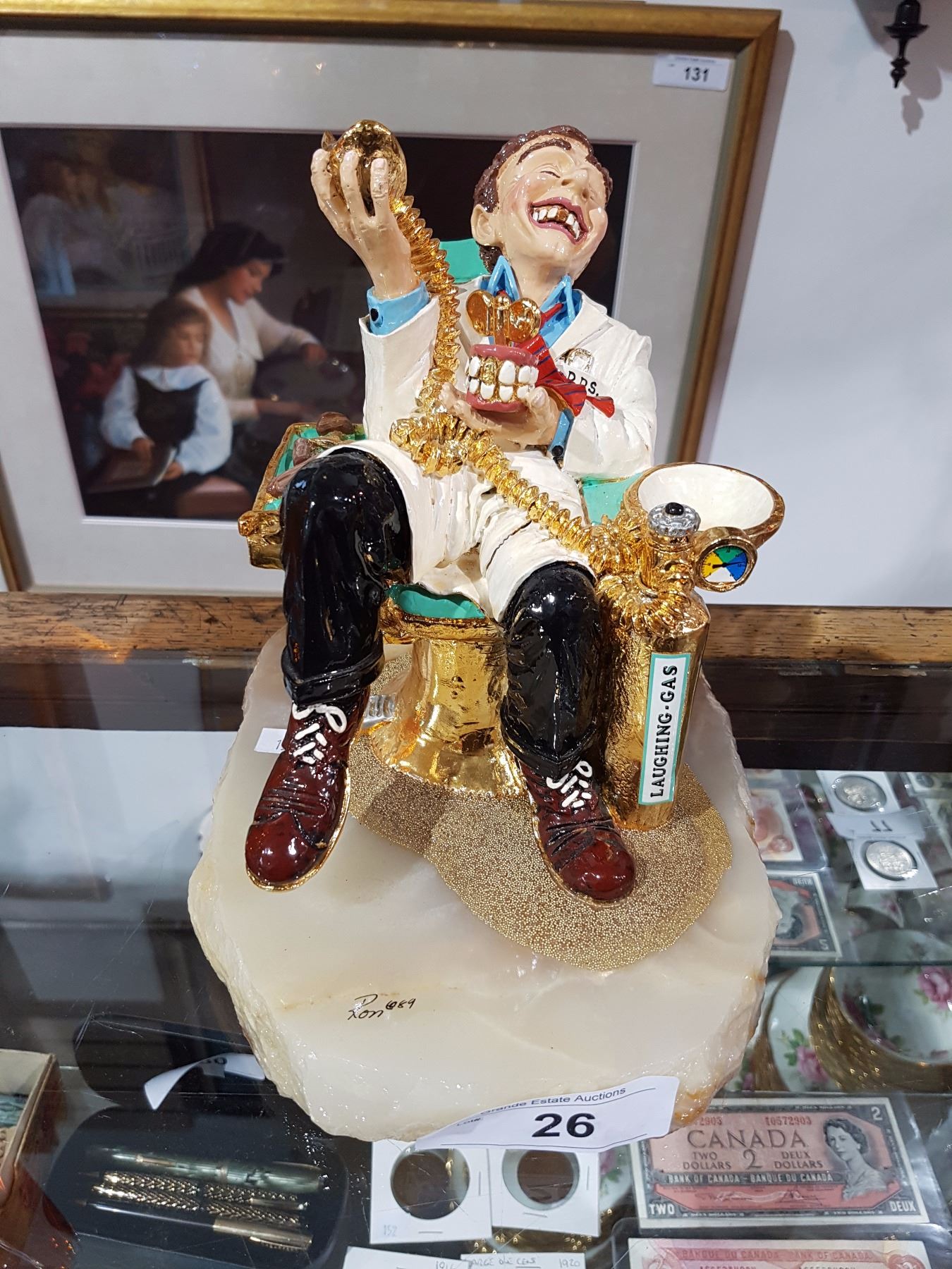 SIGNED ORIGINAL RON LEE FIGURINE