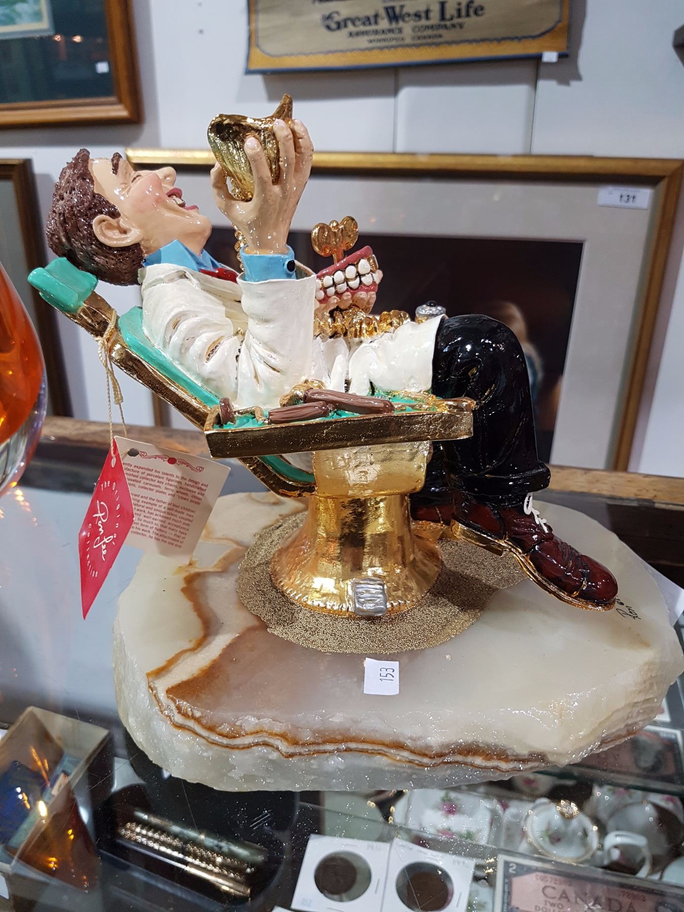 SIGNED ORIGINAL RON LEE FIGURINE