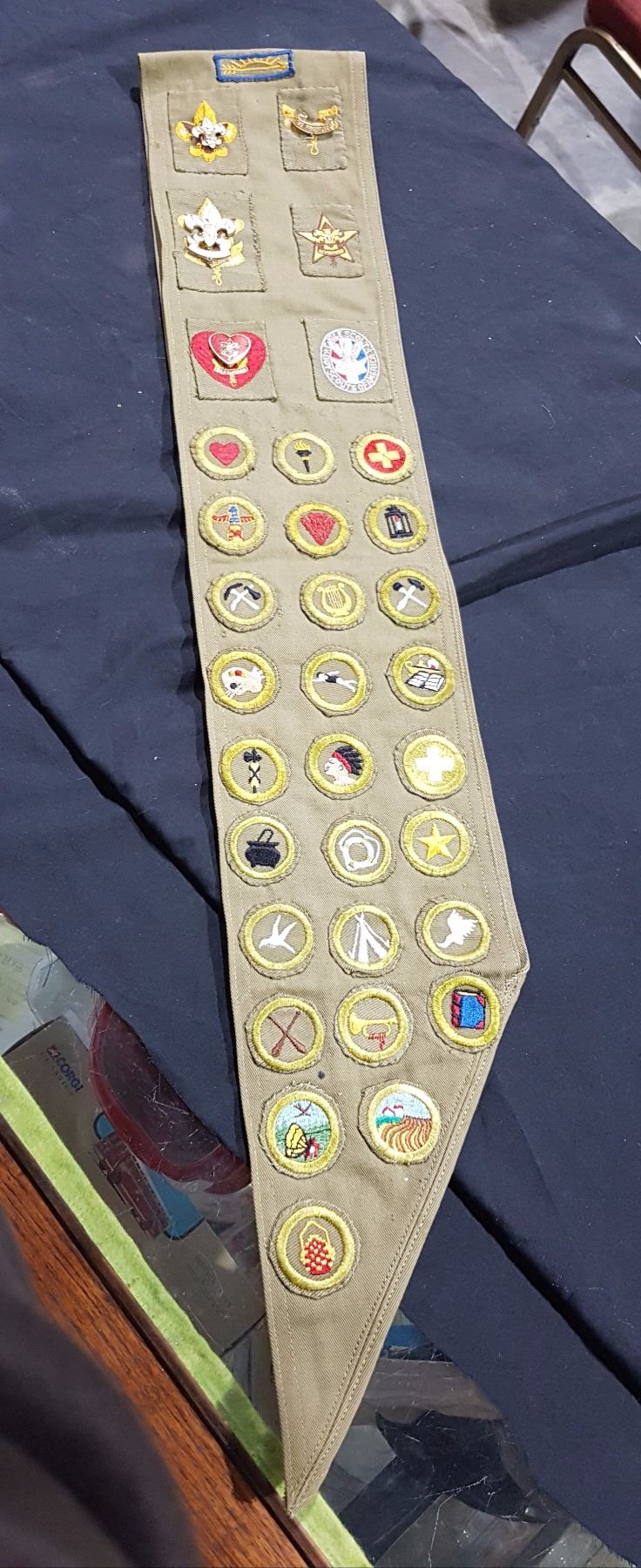 RARE VINTAGE BOY SCOUT SASH