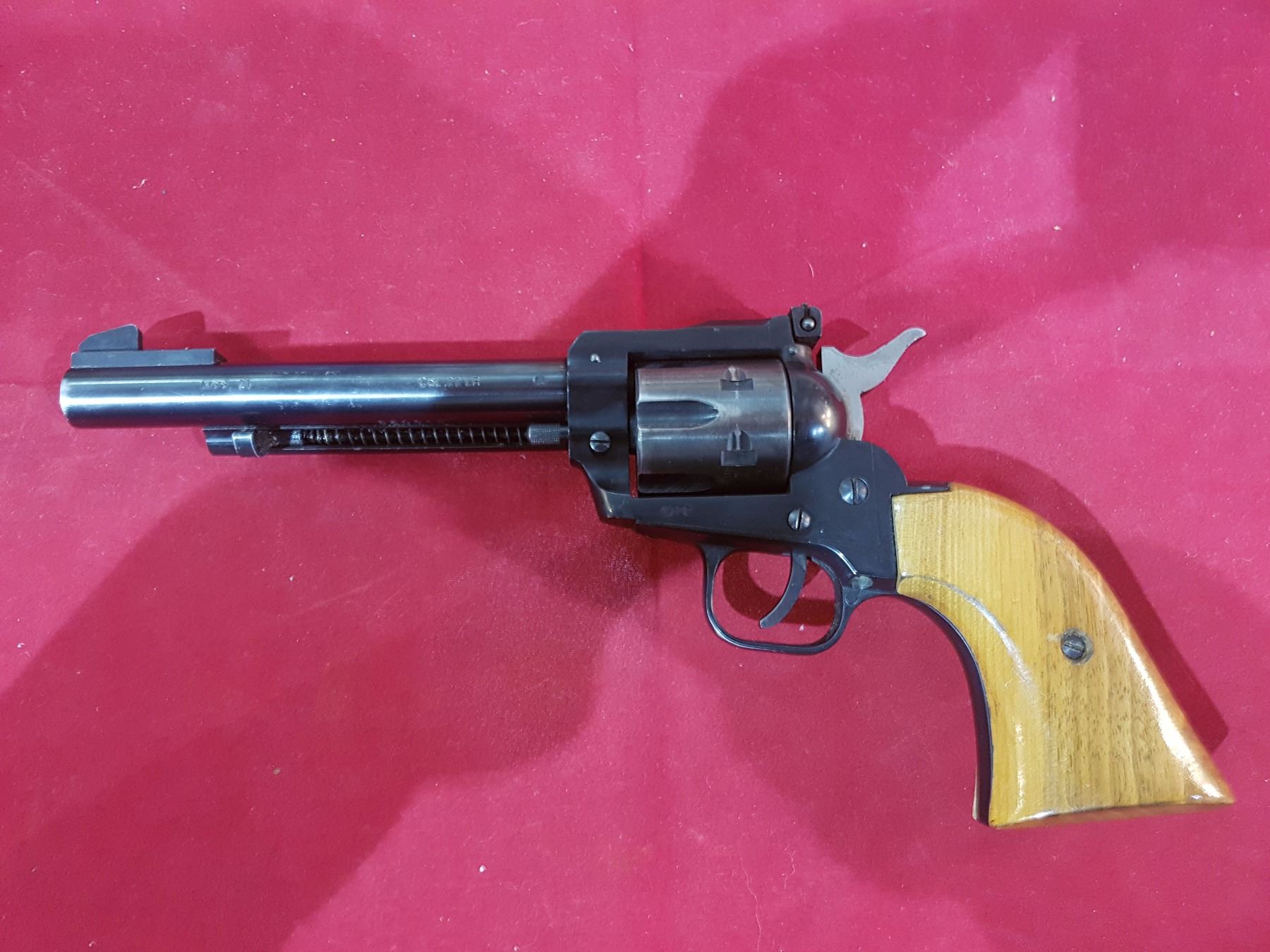 H. SCHMIDT OSTHEIN/RHOEN MODEL 21 REVOLVER 22LR