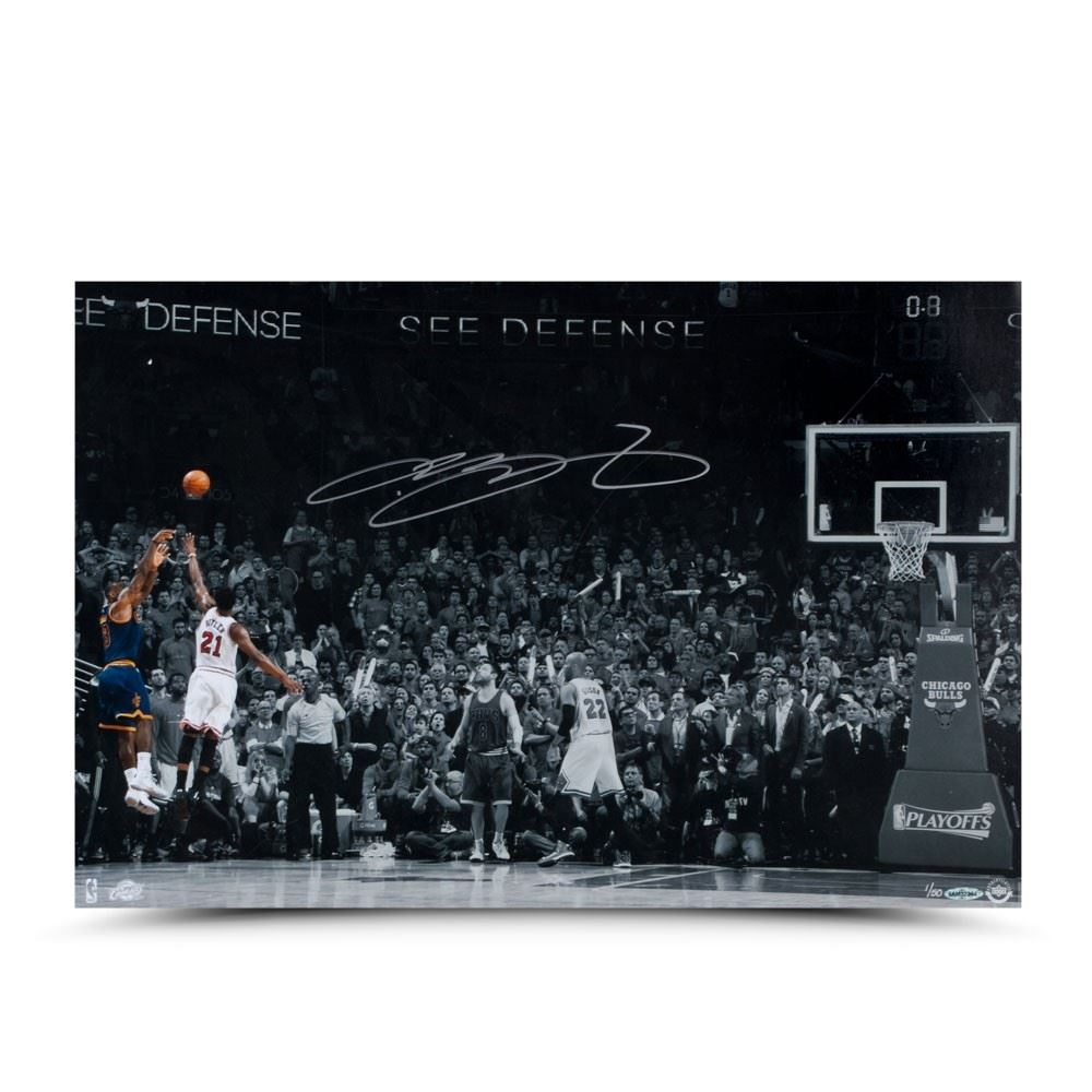 LeBron James Signed "Ball Game" 16x24 Limited Edition Photo (UDA)
