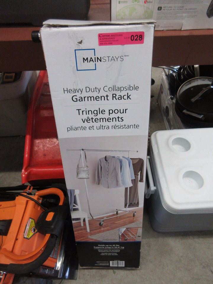 Mainstays Heavy Duty Garment Rack