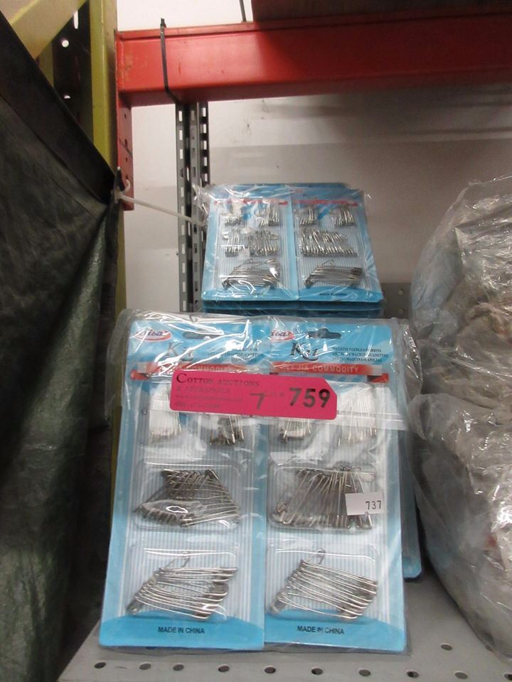 7 Dozen New Safety Pin Sets